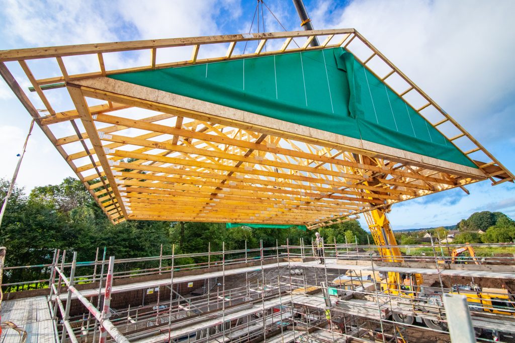 Deeside Timberframe | Build Systems | Wall, Floor & Roof Timberframe ...
